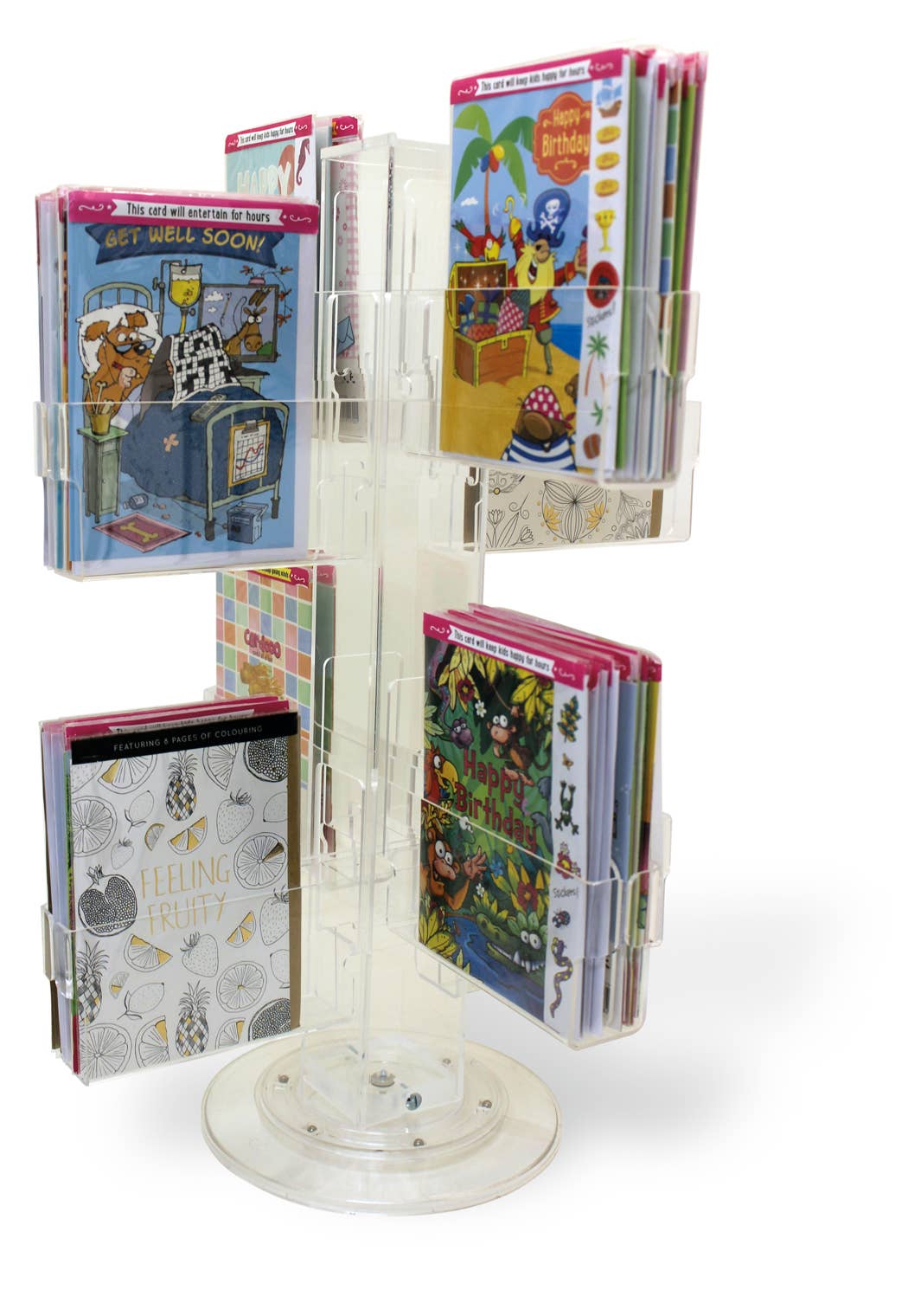 Boston International - Display Solutions - Acrylic Spinner Counter Dis ...