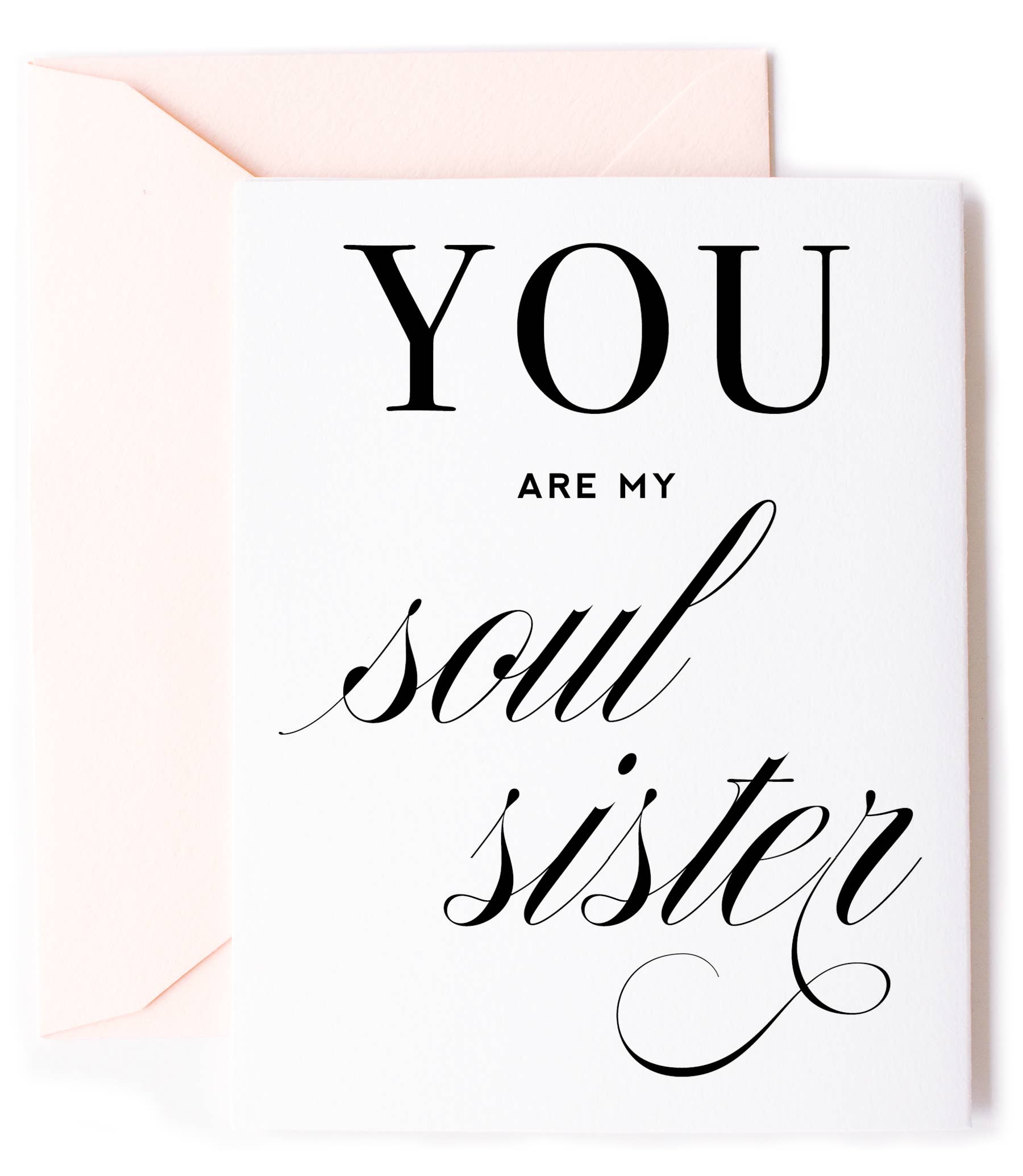 Soul Sister Card, Friendship Card & Encouragement Card – McQueens ...